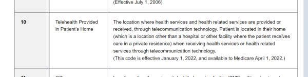 Wiki - Place Of Service 10 & 2 | Medical Billing and Coding Forum - AAPC