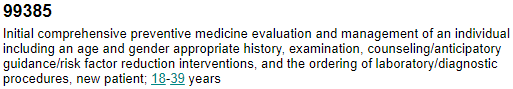 Wiki - New Patient Annual & New Patient Office Visit | Medical Billing ...